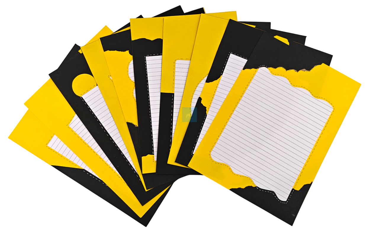 Project Banao A4 Handmade Project Sheets | 180 GSM Set of 10 – Yellow ...